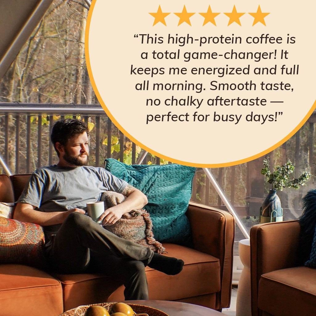 INVIGOR8 High Protein Coffee | French Vanilla | 25g Protein