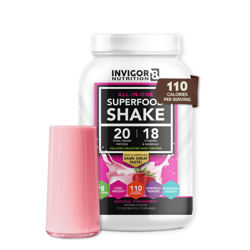 Invigor8 | Weight Loss Supplements, Grass-Fed Whey Protein Shakes