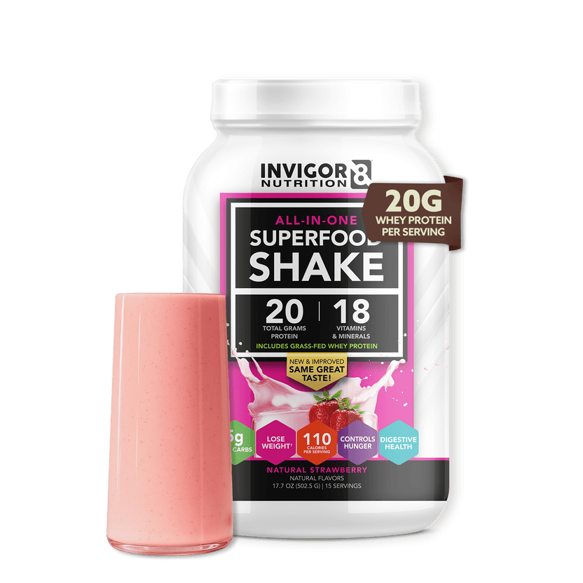 Invigor8 | Weight Loss Supplements, Grass-Fed Whey Protein Shakes