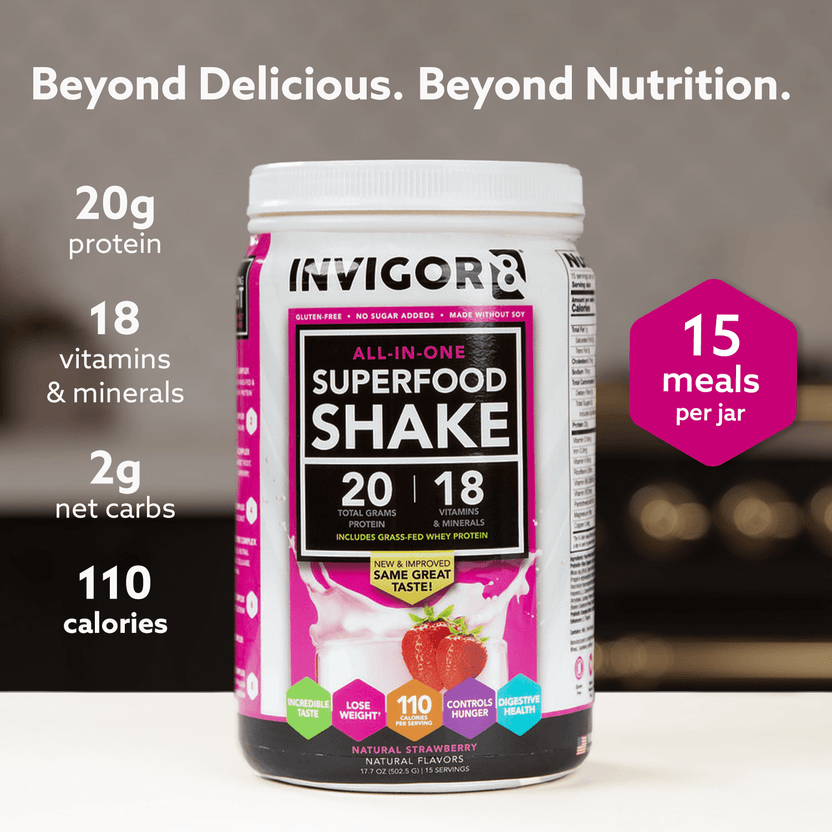 Invigor8 | Weight Loss Supplements, Grass-Fed Whey Protein Shakes