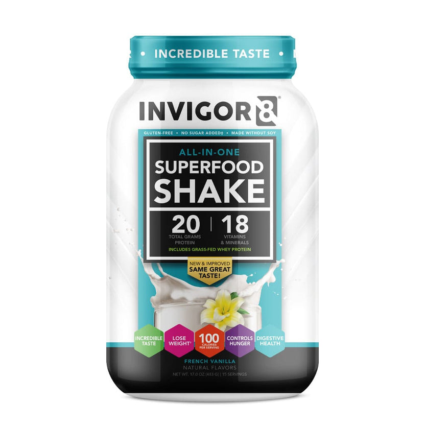 Invigor8 | Weight Loss Supplements, Grass-Fed Whey Protein Shakes