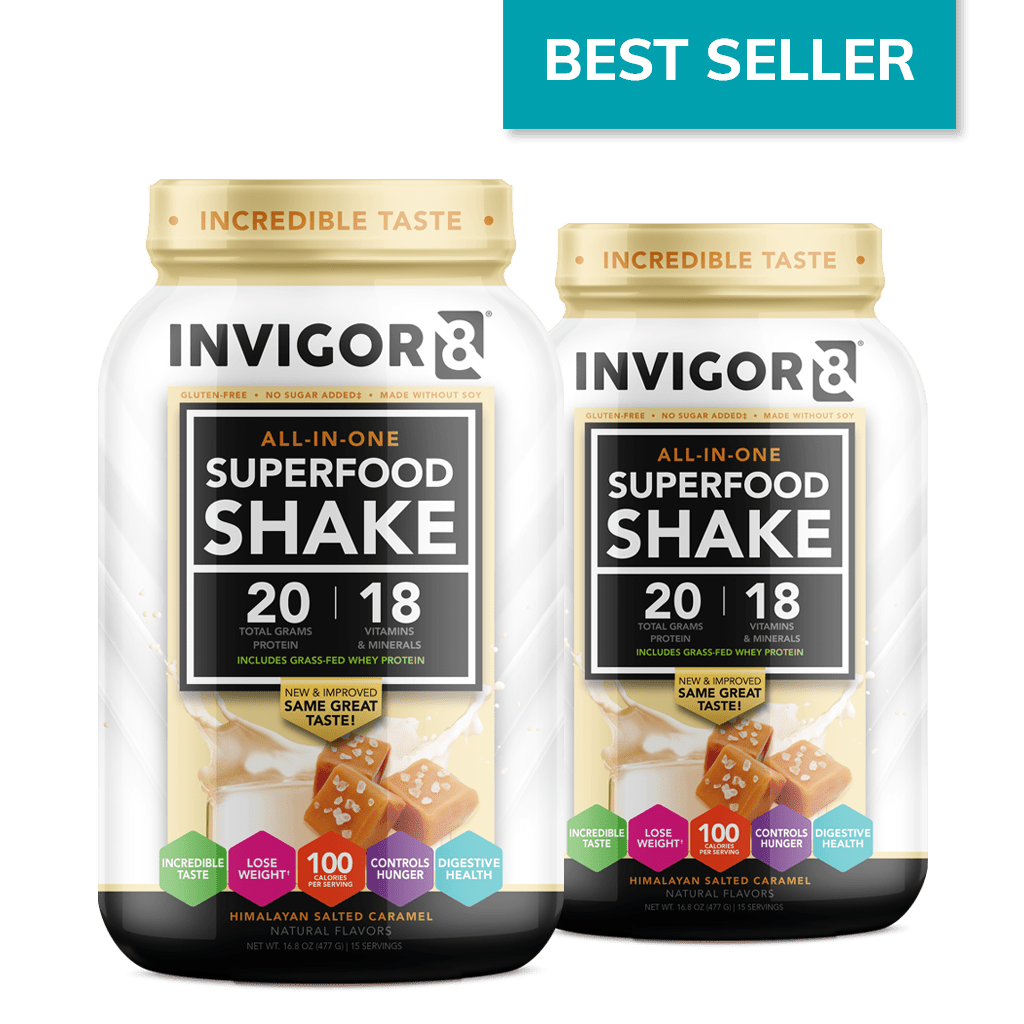 Salted Caramel Superfood Protein Powder | INVIGOR8
