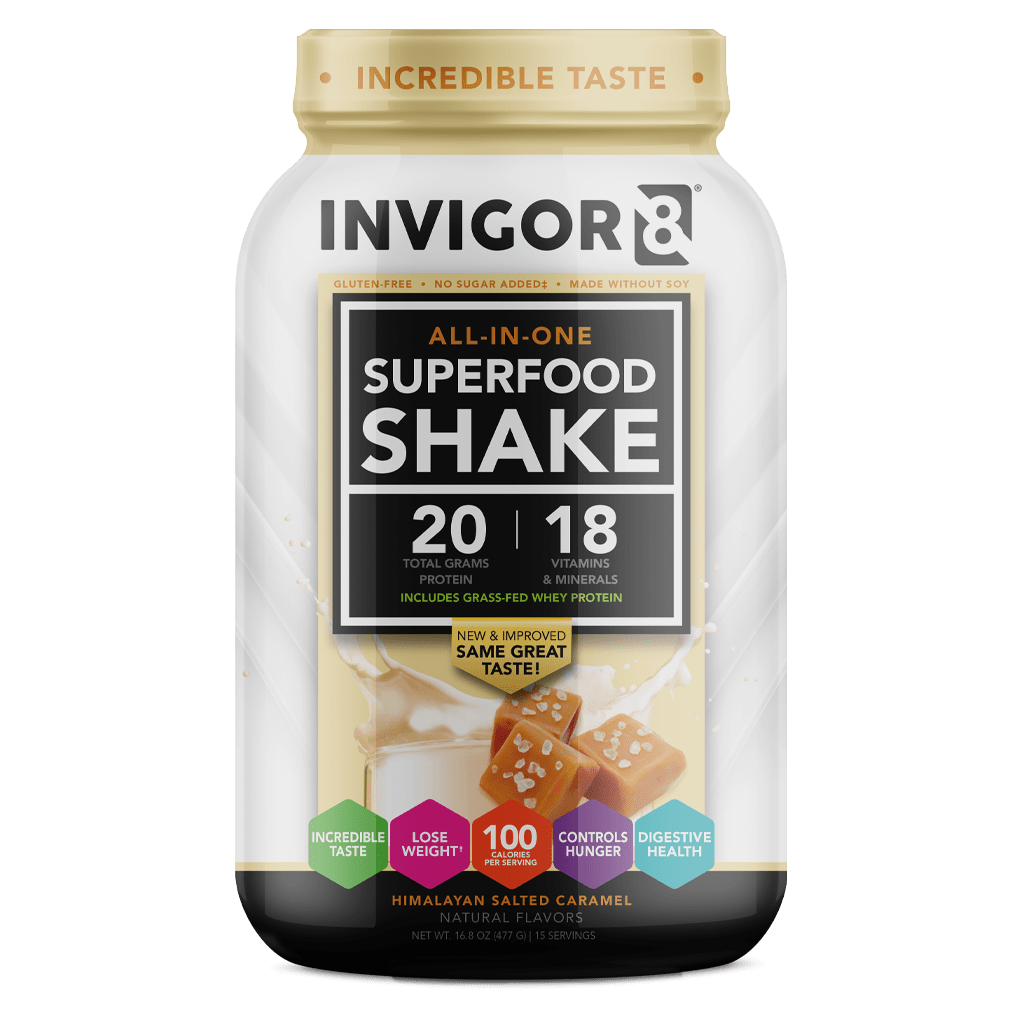 Salted Caramel Superfood Protein Powder | INVIGOR8