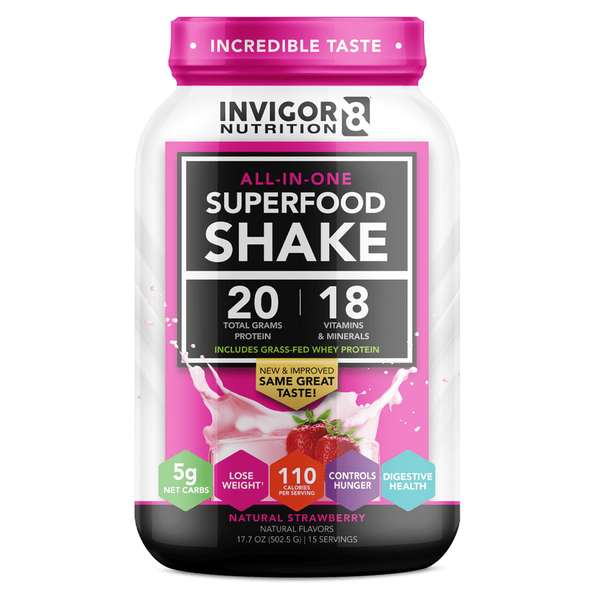 Invigor8 | Weight Loss Supplements, Grass-Fed Whey Protein Shakes